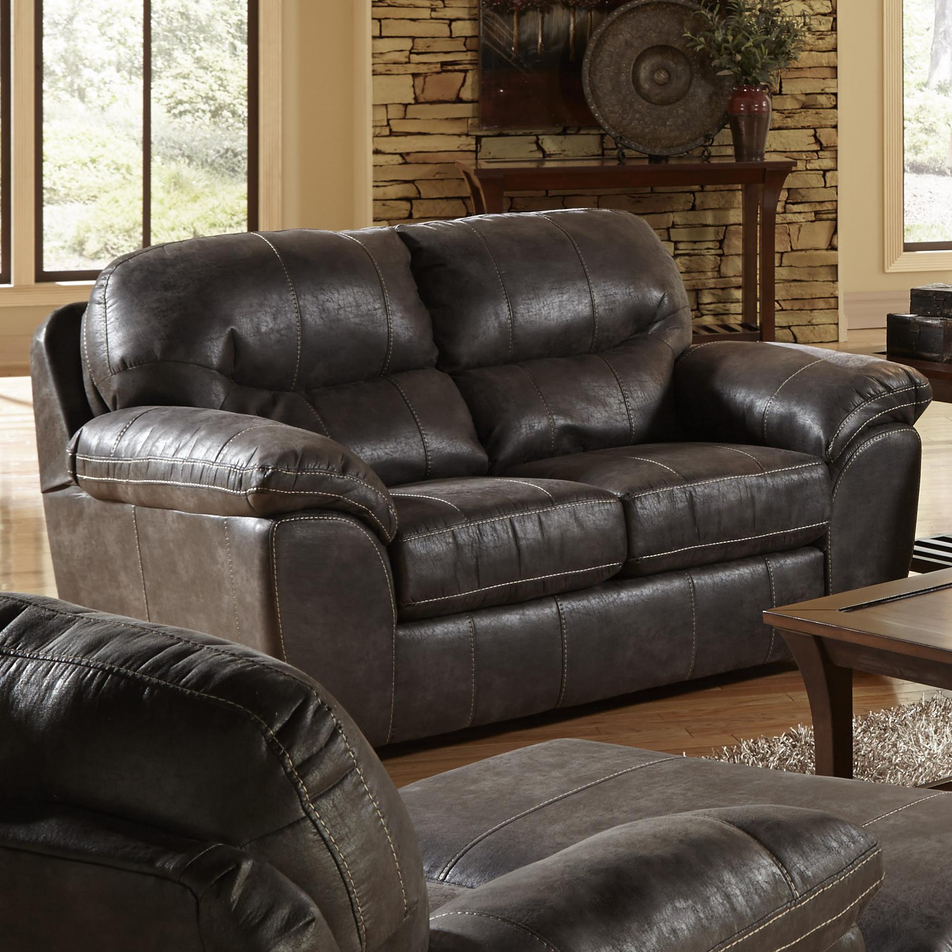 Jordan's furniture loveseat store
